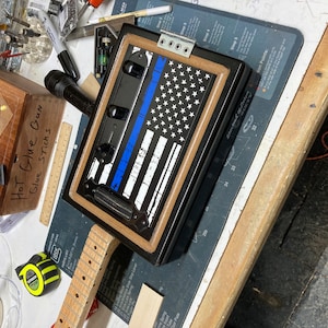 Distressed Thin Blue Line Punisher Skull Sticker Decal Police - Etsy