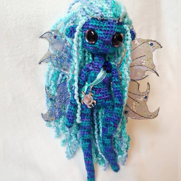 Crochet Pattern Fantasysprite Elf/doll English(usa) +dutch Wireframe ...
