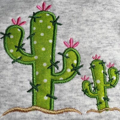 Cactus Embroidery Design,cactus Applique Design,girls Applique,girls ...