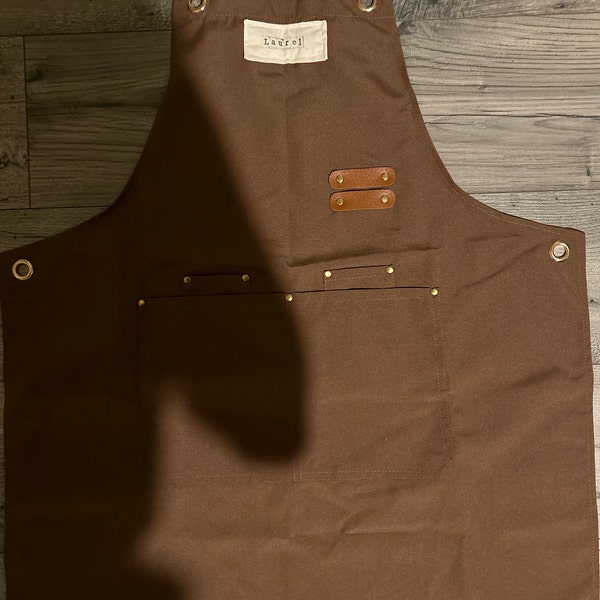 Custom Barber Apron With Pockets Personalized Hairdresser Apron Cross ...