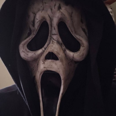 Scream 6 Full Costume Ghostface Mask Aged Billy Mask Scream - Etsy
