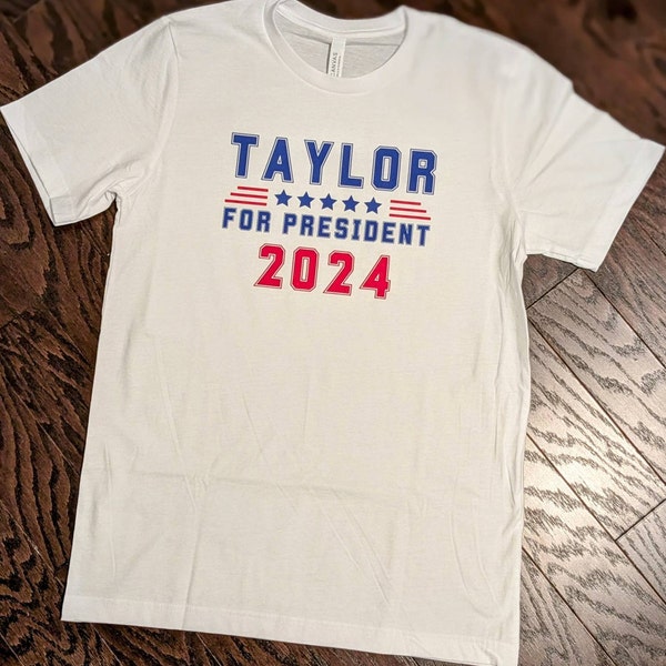 Taylor for President 2024 PNG Digital Download for DTG, Trendy Taylor ...