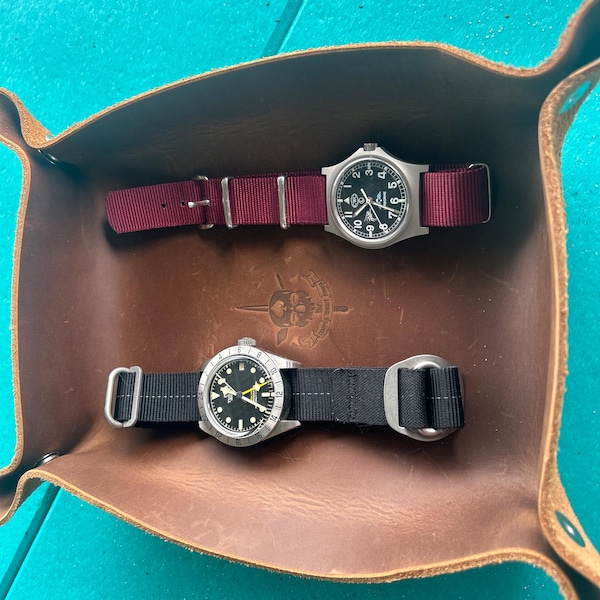 Horween Leather Single Pass NATO Style Watch Strap Band 20mm - Etsy