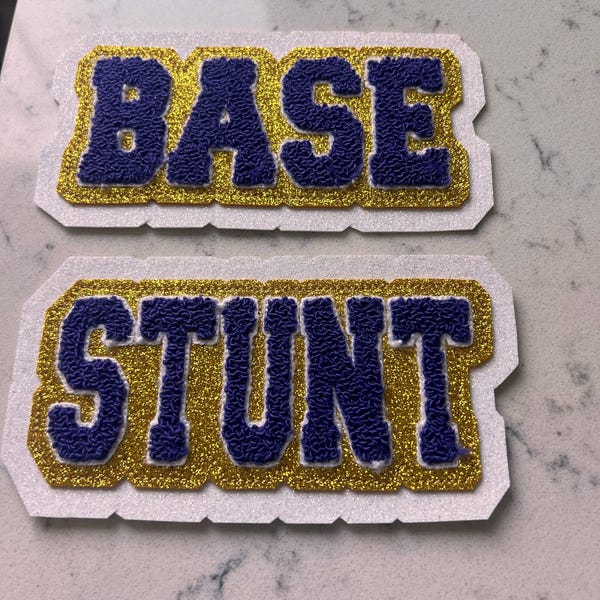 Captain Bow Custom Embroidered Patches for Letterman Jackets, Bags ...