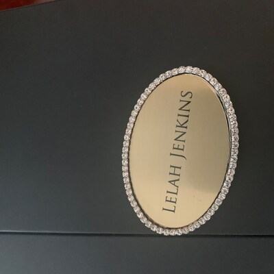 Wearable Magnetic Rhinestone Bling Name Tags. With Your Logo and Names ...