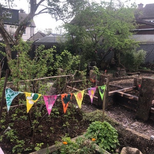 Mini Ocean Prayer Flags. Go With the Flow Set to Hang on Bike, Van, Car ...