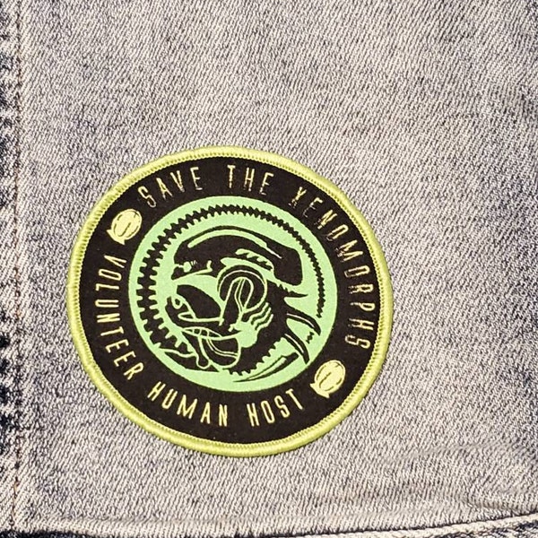 PATCH - Alien / Xenomorph Fan Club Badge (woven) - Volunteer Host ...