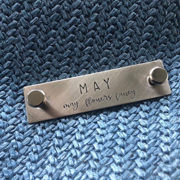 Custom Horse Halter Name Plate - Brass Halter ID Tag - Equestrian Gift ...