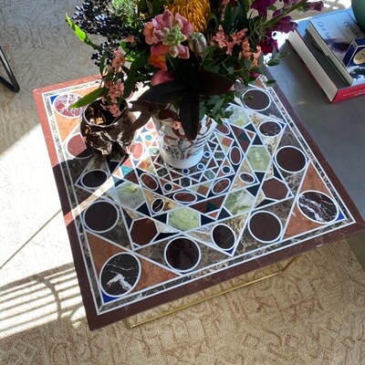 Rose Quartz Stone Dining Table Kitchen Slab Counter Bar Conference ...