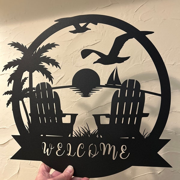 Custom Beach Decor, Nautical Decor, Lake House Decor, Summer Beach ...