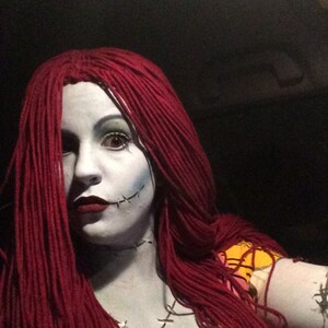 Bright Red Cosplay Wig - Etsy