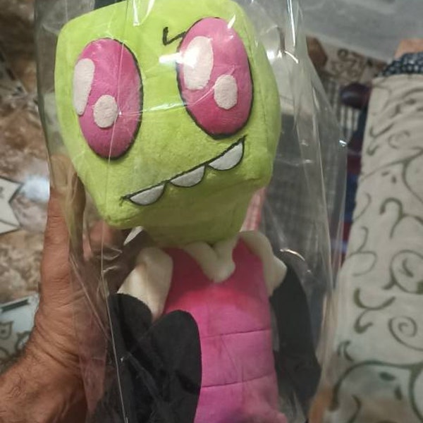 Plush Inspired by the Cartoon - Invader Zim - Alien - Etsy