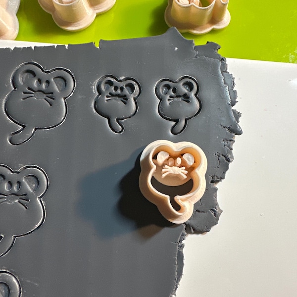 Holiday Postage Stamp Clay Cutters Frame Polymer Clay Cutters Christmas ...