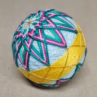 Temari Embroidery Kit for Beginners Japanese Sakura Temari Ball ...
