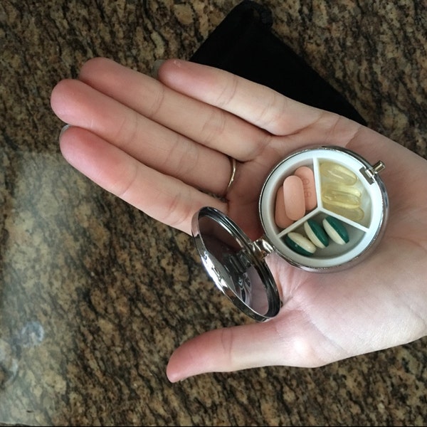 Pill Case for Purse, Comic Pill Box, Pill Case, Popart, Geekery, Comic ...