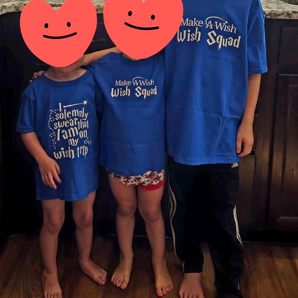 Wish Kids Wish Trip / Make A Wish Shirt / Universal Studios / Harry ...