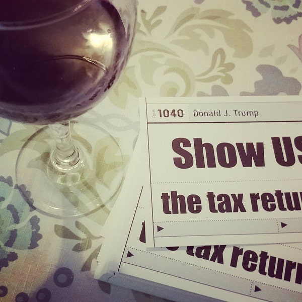 Trump Show US the Tax Returns Postcards - Etsy