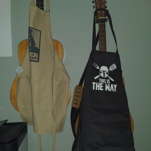 This is the Way Apron | the Mandalorian Clothing | Star Wars Apron - Etsy