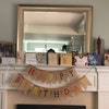 Happy Birthday Burlap Banner, Happy Birthday Bunting, Happy Birthday ...