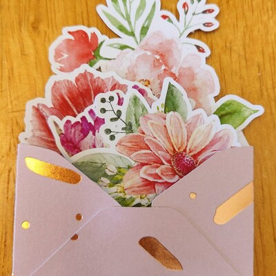 Autumn Bloom 5x7 Sticker Sheet - Etsy Canada