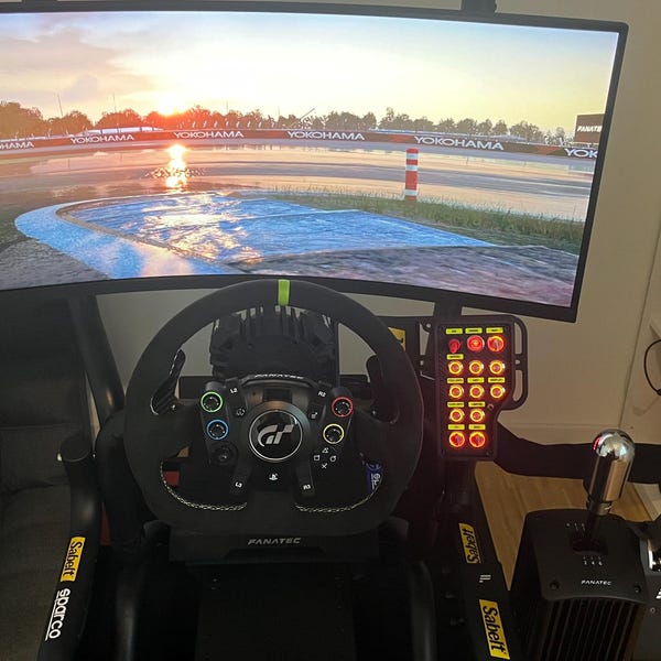 Popsracer 8020 Sim Racing Piston Connecting Rod Cup & Headphone Holder ...