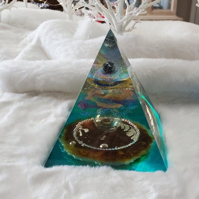 LET'S RESIN Pyramid Molds for Resin,large Silicone Pyramid Molds for ...