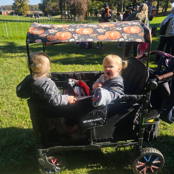 Made to Order- Horror Friends Halloween Wagon Canopy, Seat Covers for ...