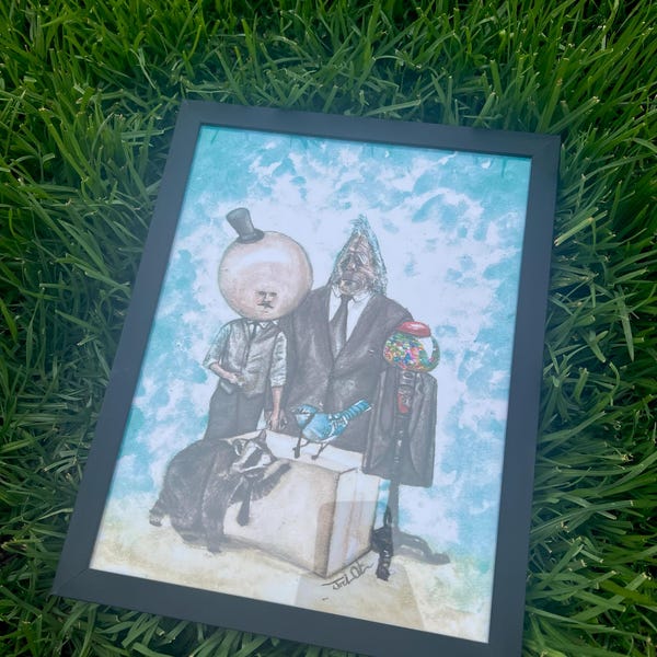 Celebrity Portrait Signed Print | 8.5”x11” Original Art Print | Music ...