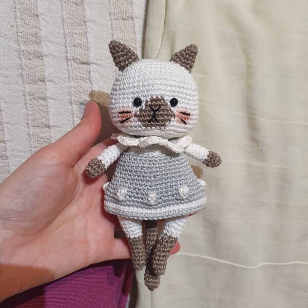 Digital LEXIE the Cat Pattern - Instant Download DIY Amigurumi Pattern ...