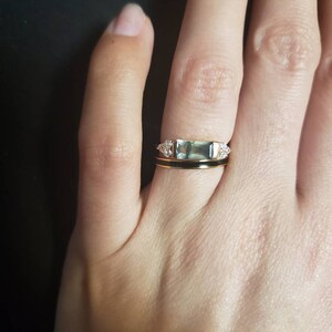 14K Gold Polar Star Ring Tiny Star Ring North Star Ring - Etsy