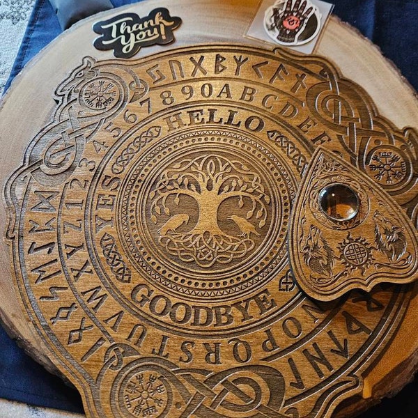 Ouija Board "celtic Spirit" -- Occult Paganism Wicca Divination ...