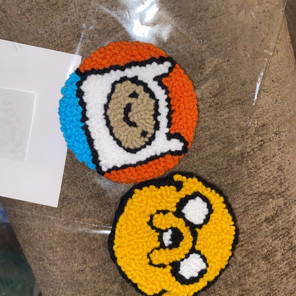 Pac Man Punch Needle Pin, Pac Man Bag Accessories,christmas Gifts - Etsy