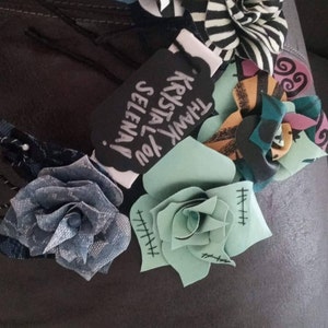 Nightmare Flowers Jack and Sally Rose Romantic Gifts - Etsy