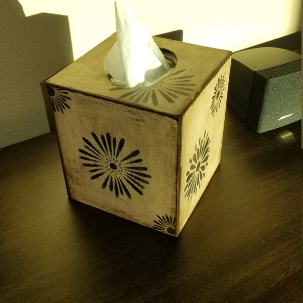 Primitive Paper Mache Chick, Easter Decor, Sage Green Band Pantry Box ...