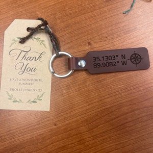 Personalized Leather Keychain, Customized Keychain, Custom Leather Key ...