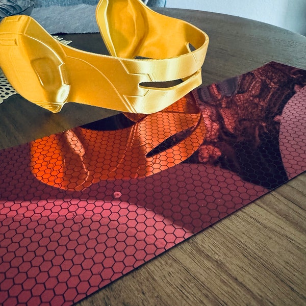 Flexible Metallic Visor Material - Etsy