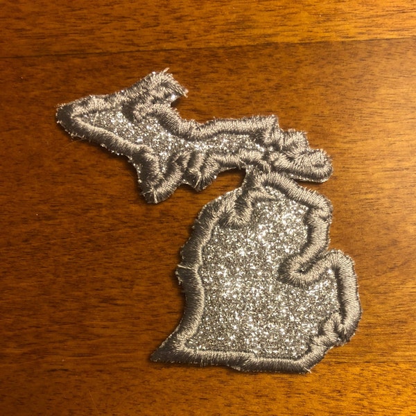 Michigan State Patch! Any Color! Custom Made! - Etsy