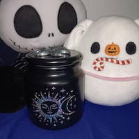 BATTY SKELETON | Spooky Vinyl Bumper Decal | Gothic Car Accessories ...