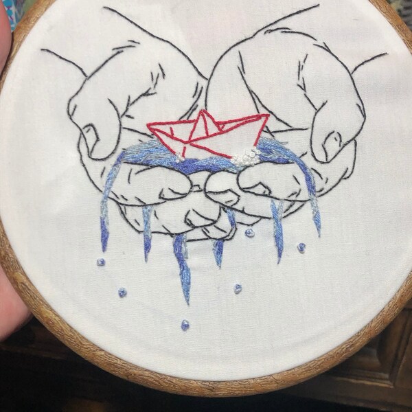 Fuzzy Bumblebee Embroidery PDF Pattern Download | Bee | Cottagecore ...