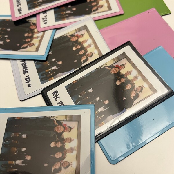 ACRYLIC PHOTO MAGNET | Clear Personalized Picture Magnet for Fridge or ...