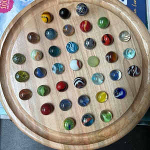 50 Mixed Target Marbles 5/8 16mm Diameter - Etsy
