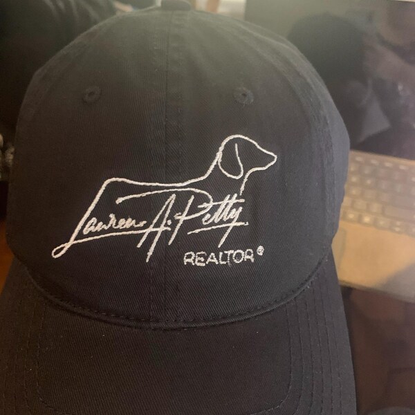 Add Name or Text to Back or Side of Baseball Cap | Back of Hat ...