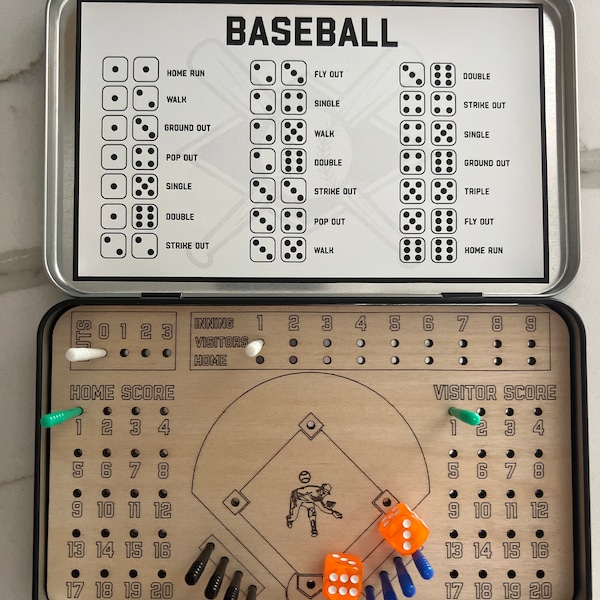 Baseball - Travel Game - Etsy