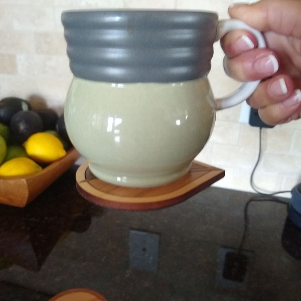 Wood Inlay Birds Coaster Set of 4 Chickadees. Gift for Bird Lovers ...