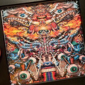 Midnight Psychedelic LSD Blotter Art Psychedelic Acid Free Paper - Etsy