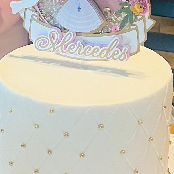 Squish-mallow Inspired Cake Topper - Etsy