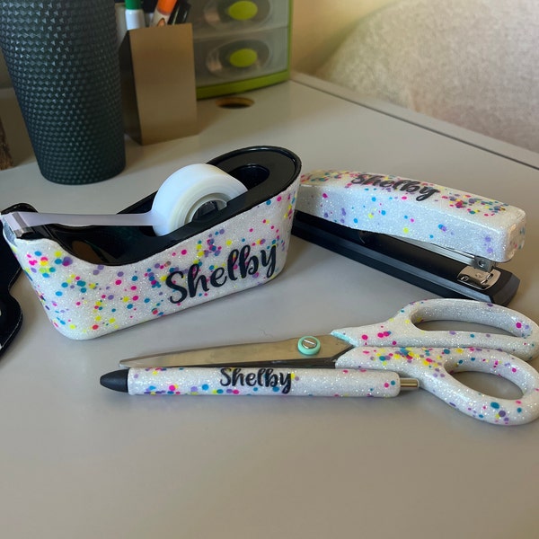 Confetti Stapler | Confetti Tape Dispenser | Confetti Office Set ...