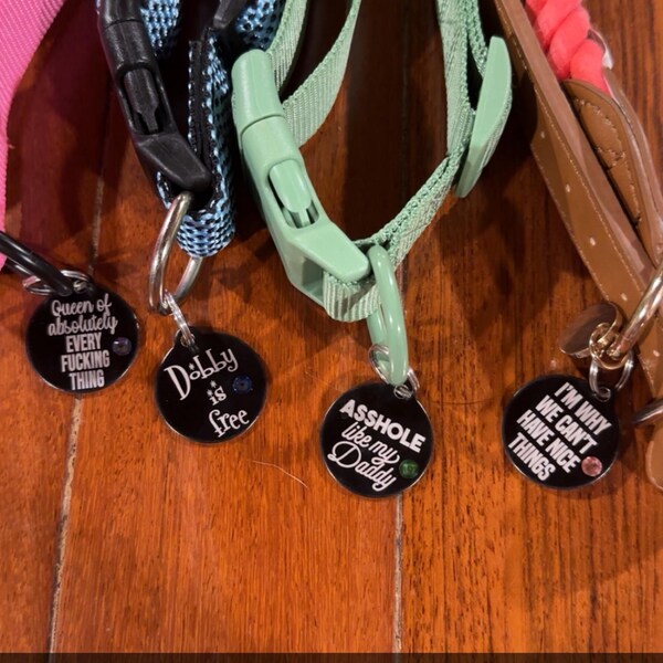 Acrylic Poop Loop | Hands Free Poop Carrier | Poop Bag Holder - Etsy