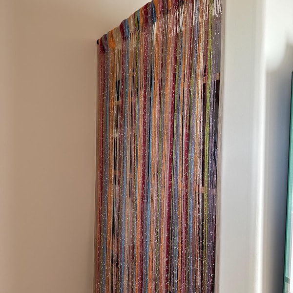 Thread Curtains. Curtain With Lurex 3mx2.8m. Door Curtain. Window ...