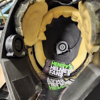 Single Helmet Cooling Fan Kit - Etsy